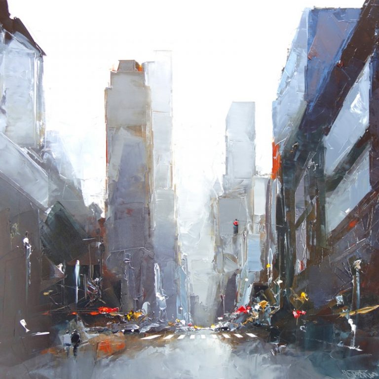 Peinture de New York par DANIEL CASTAN 08/12/2015 - Peinture de New York